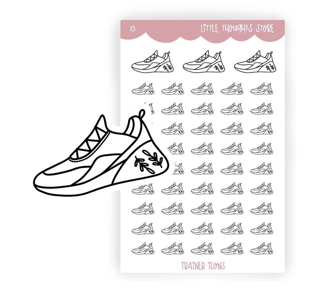 Trainer Icon | Planner Stickers | Premium Matte Planner Stickers ...