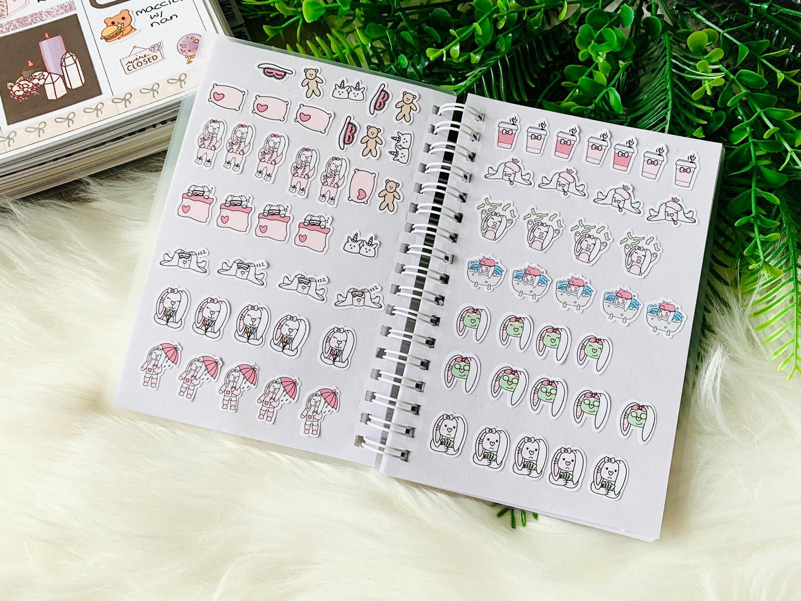 Reusable Sticker Book 5x7 Sticker Organisation Planner - Etsy