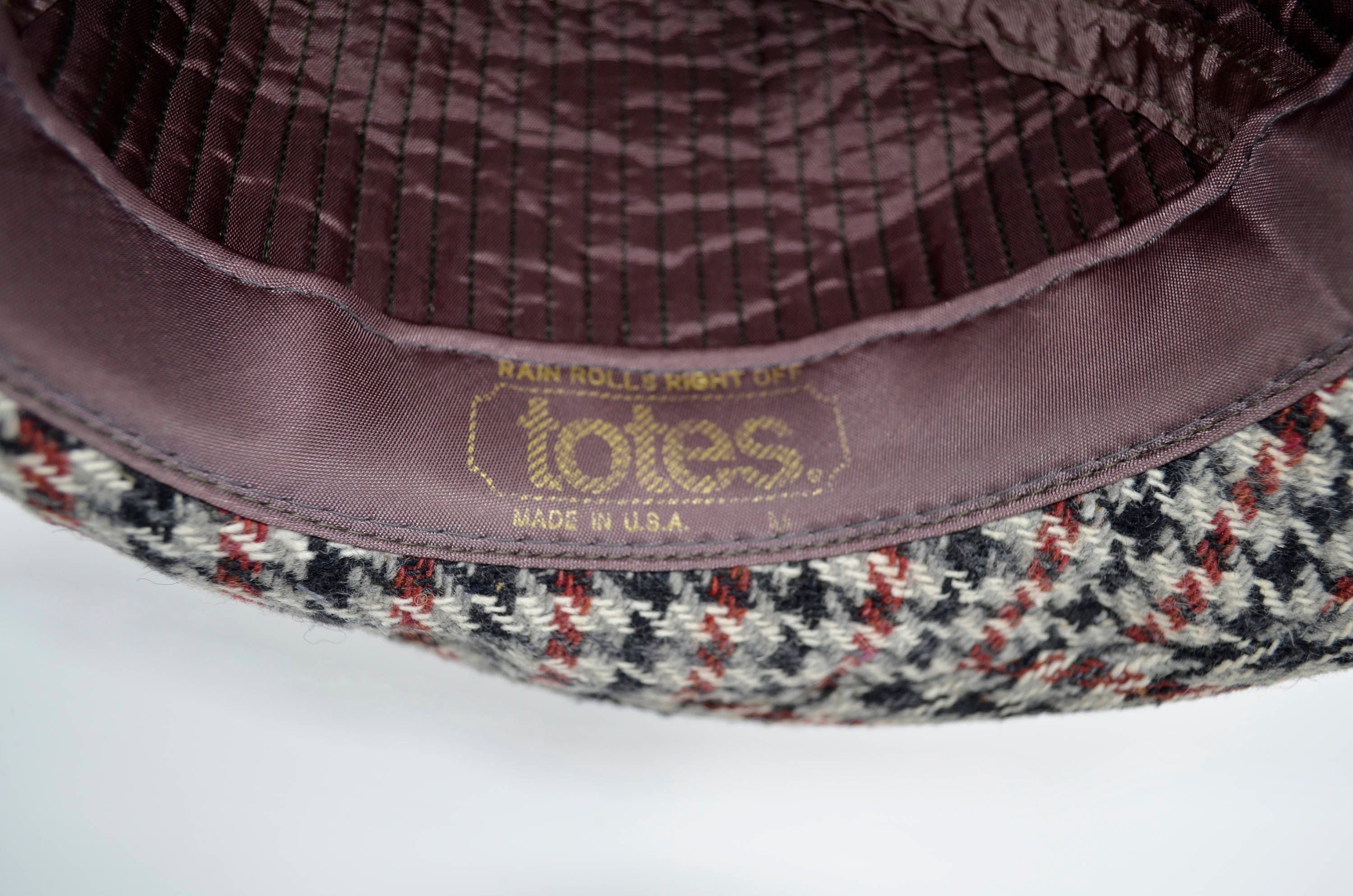 Fedora Patterned Hat Vintage Mens Fedora Gray Hat Dress Mens Wool Hat ...