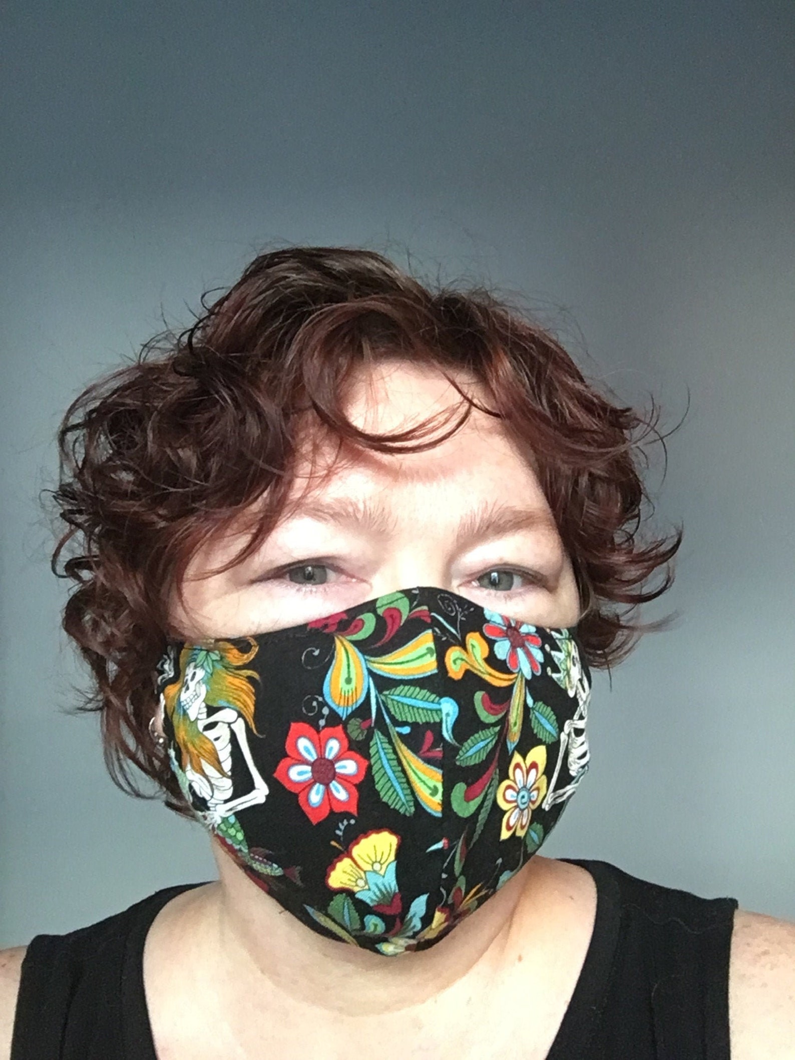 Reversible Cotton Print Face Mask - Made to Order - Etsy