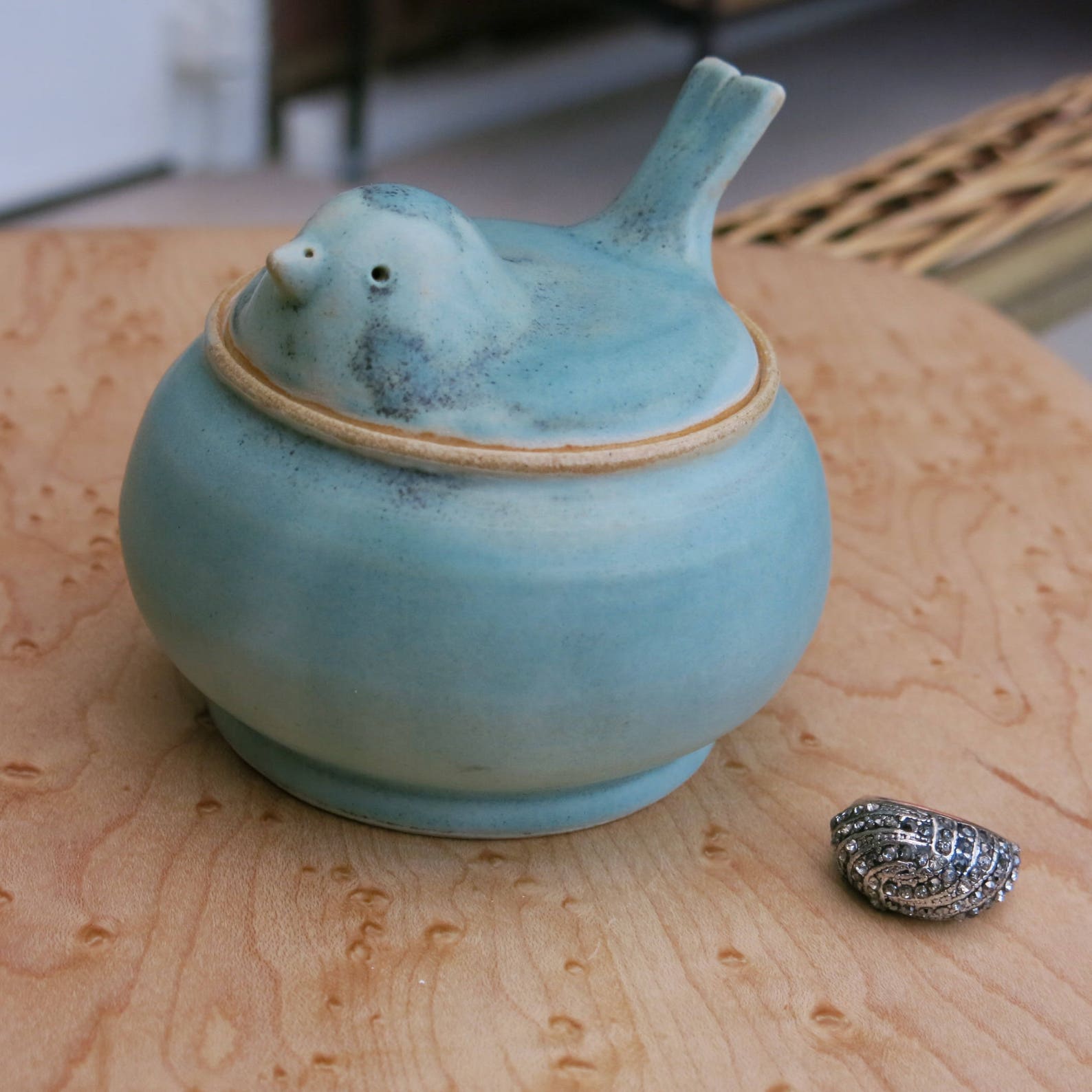 Unusual hand made bird trinket box jewellery box small pot | Etsy