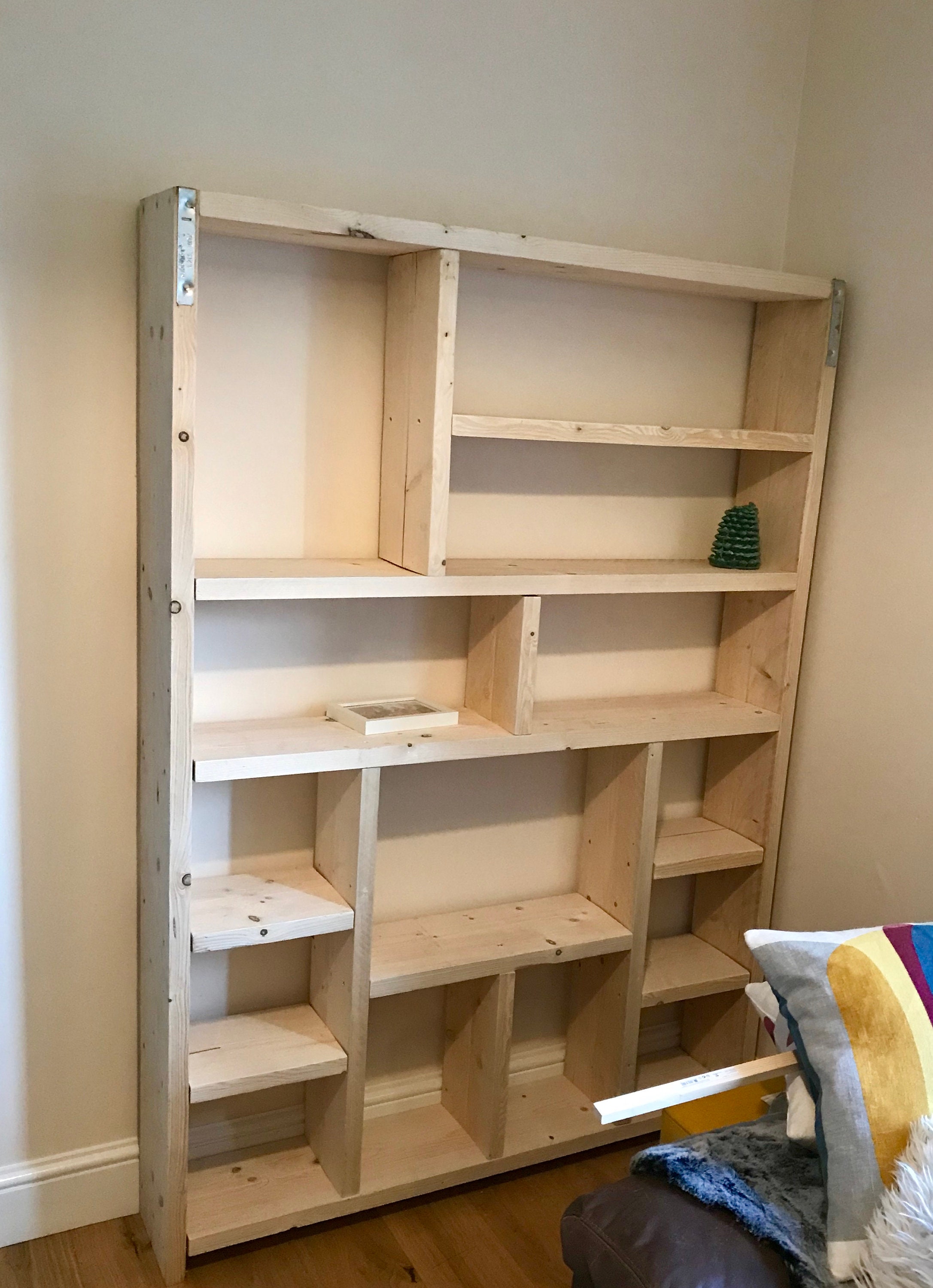 Scaffolding Board Bookcase - Etsy