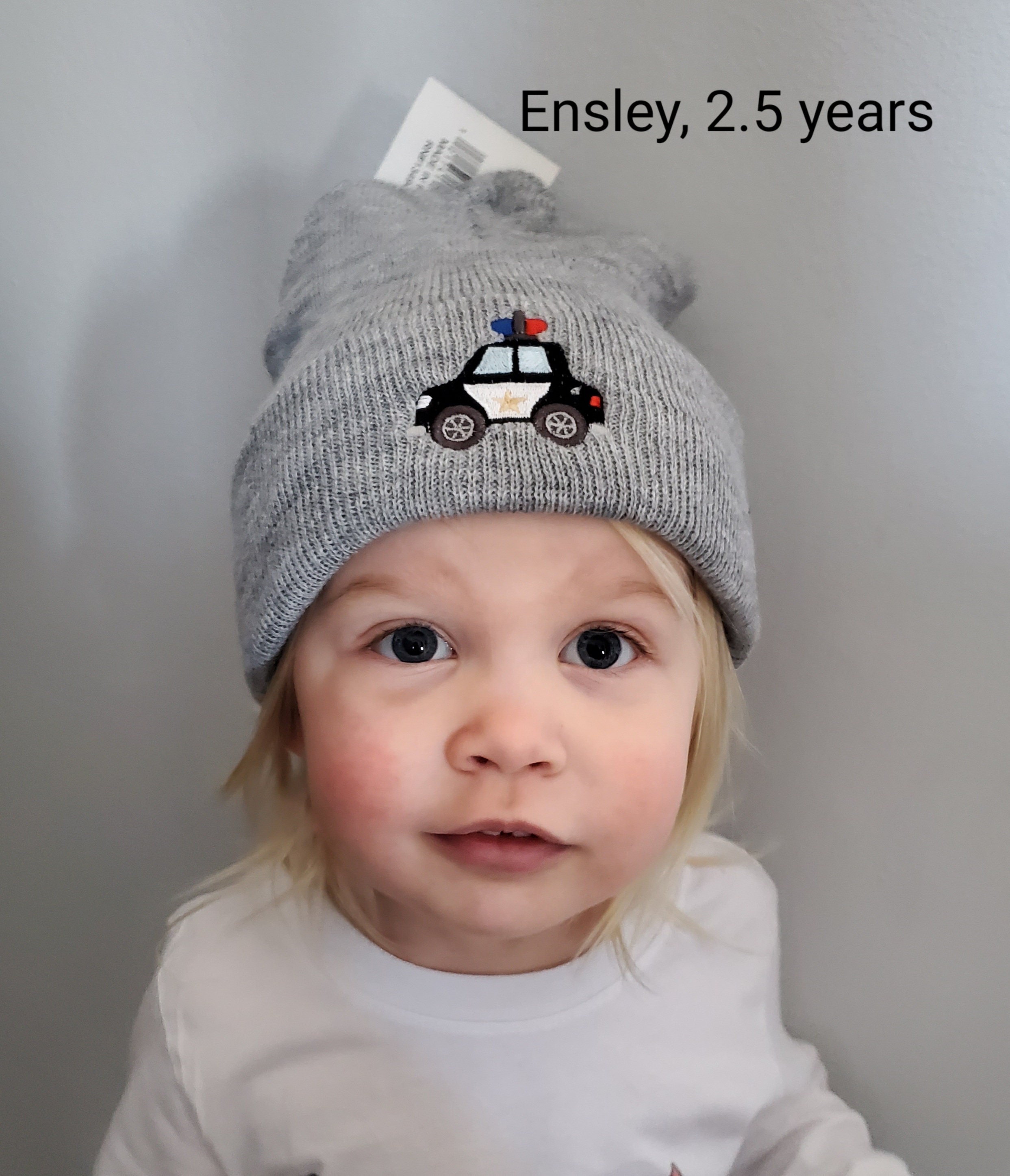 Toddler Kid Ambulance Beanie - Paramedic EMT First Responder Baby ...