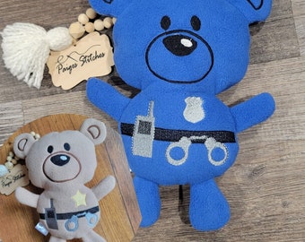 Police Stuffed Animal - Etsy