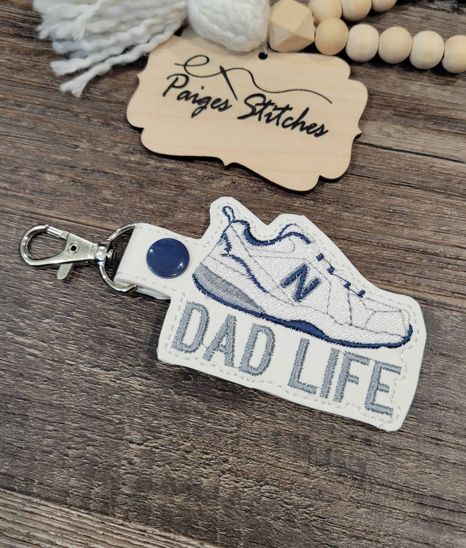 Dad Life Keychain New Balance Sneaker Funny Father's Day - Etsy