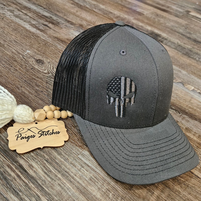 The Punisher Baseball Hat - Etsy