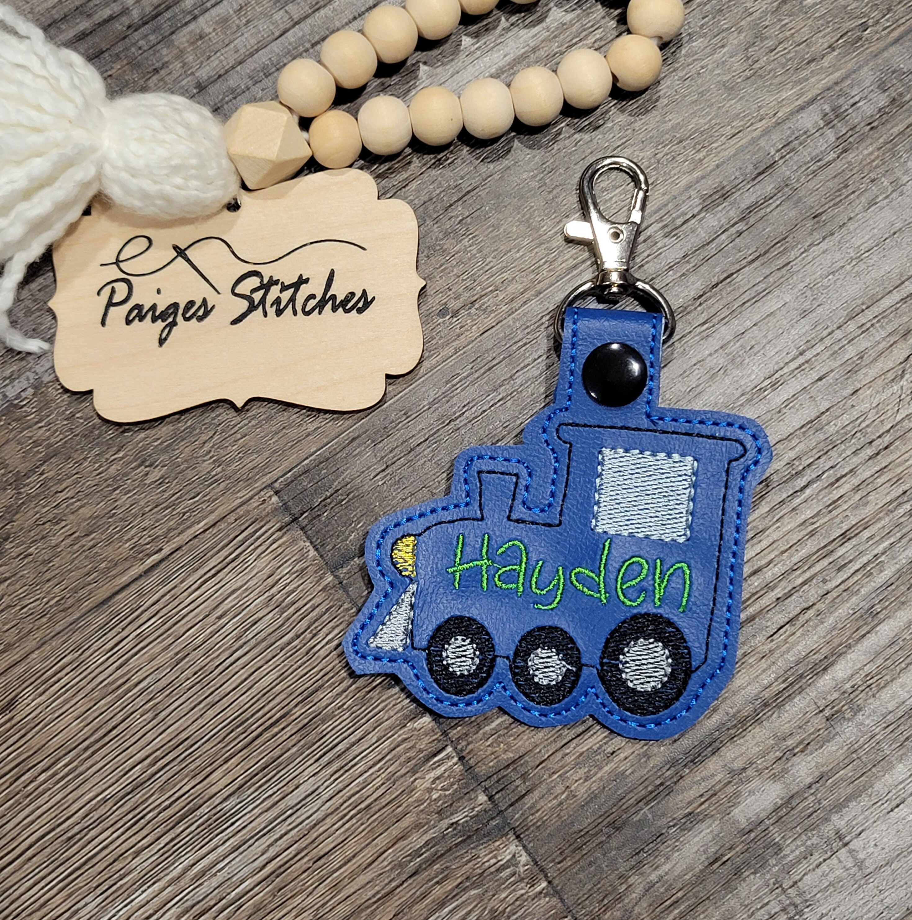 Personalized Train Keychain Engine Name Custom Backpack - Etsy