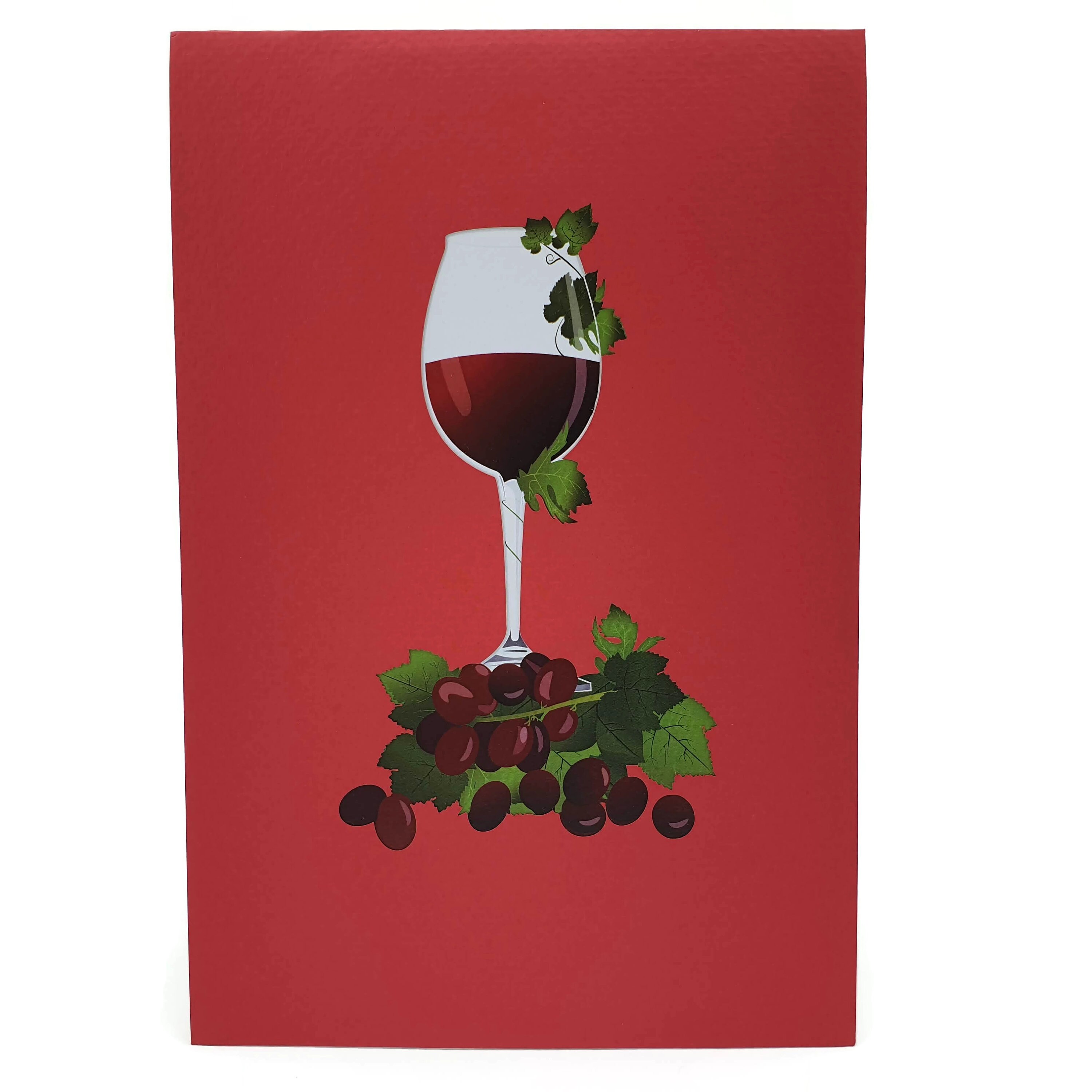 Wine Glass 3d Pop up Card - Etsy