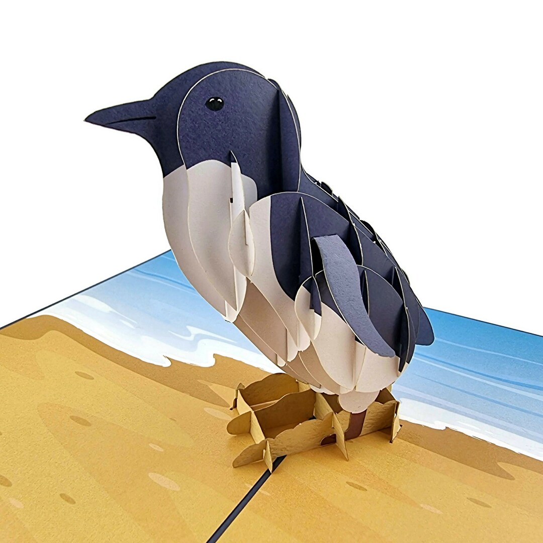 Little Penguin 3d Pop up Card - Etsy