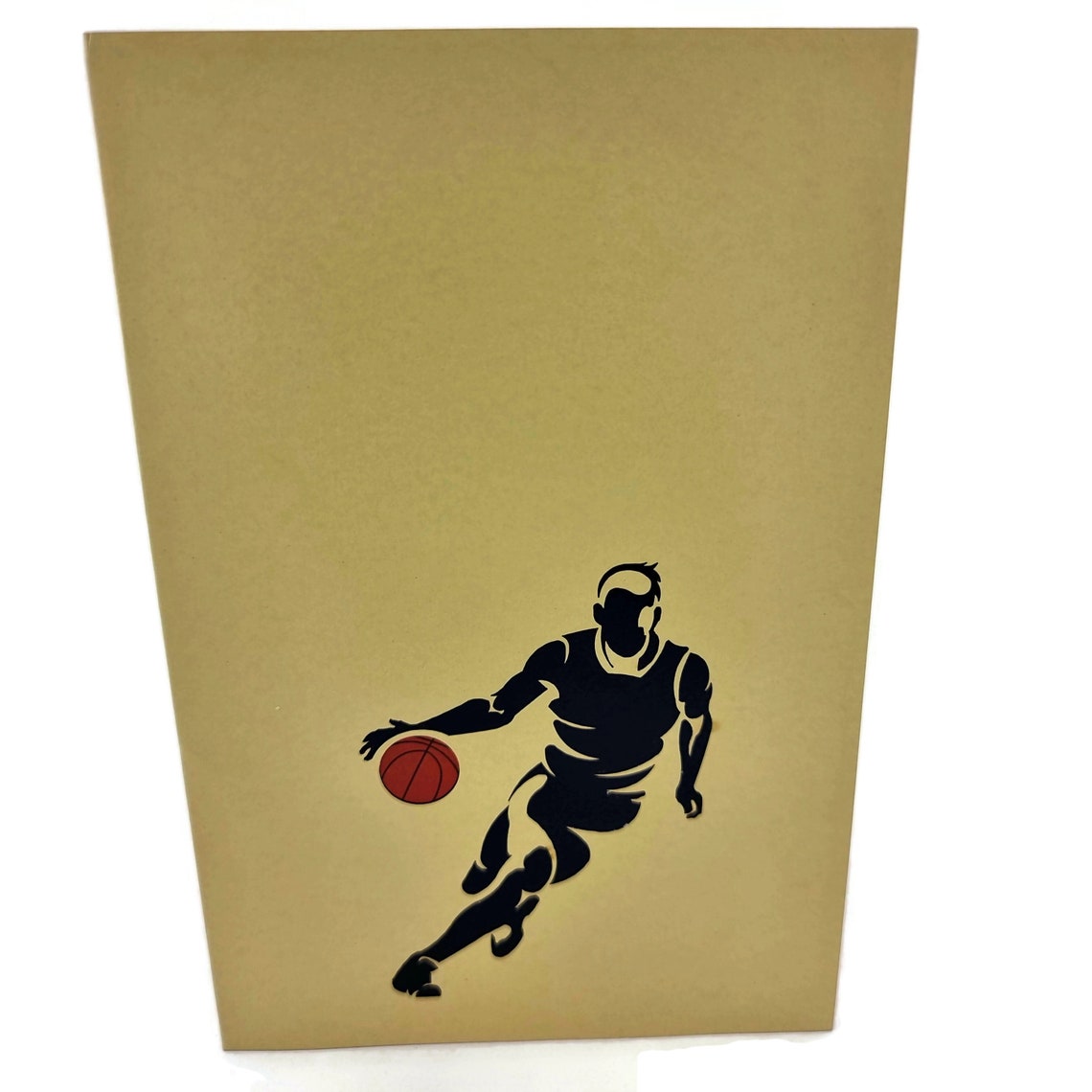 Basketball Team 3d Pop up Card - Etsy