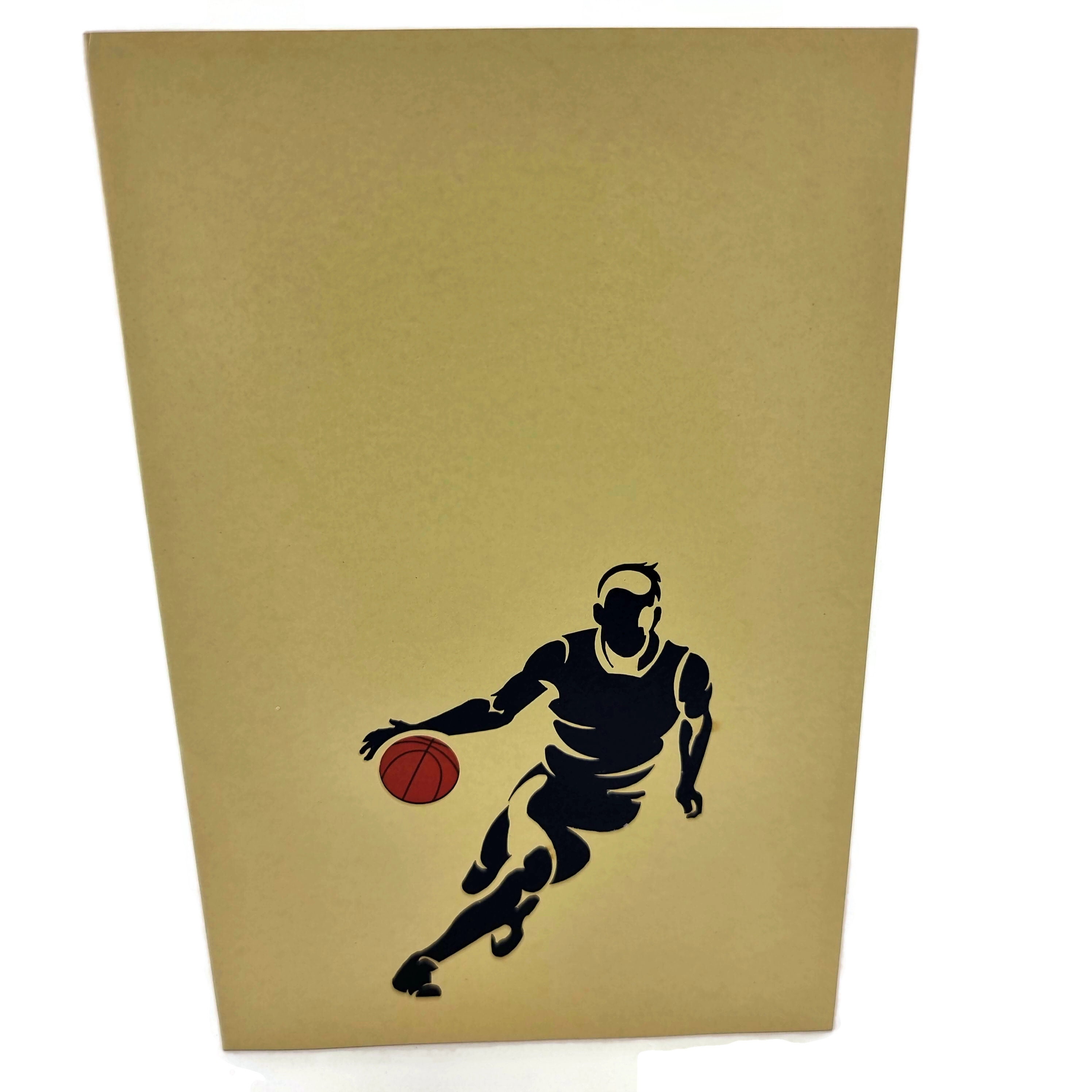 Basketball Team 3d Pop up Card - Etsy