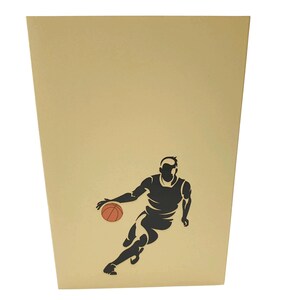 Basketball Team 3d Pop up Card - Etsy
