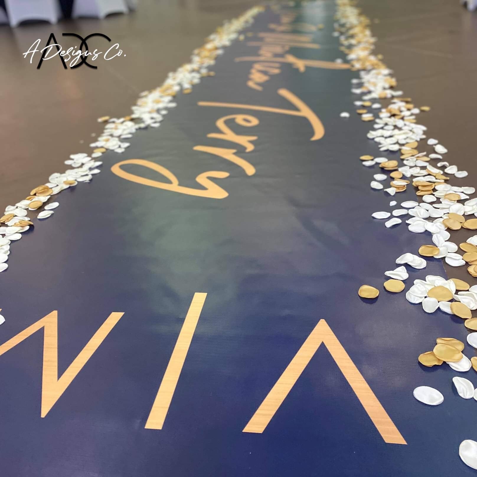 Custom Personalized Wedding Aisle Runner - Etsy