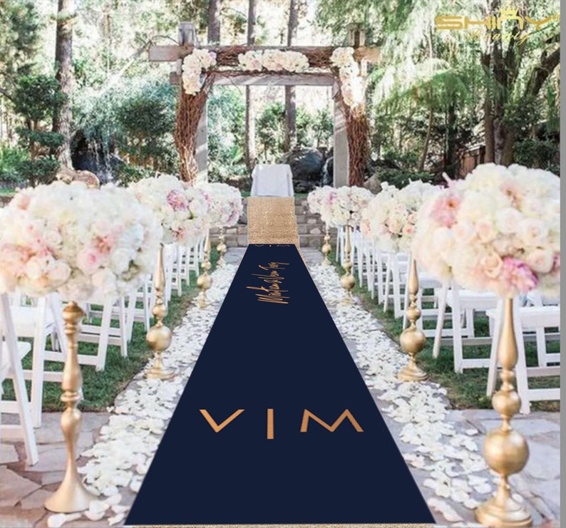 Custom Personalized Wedding Aisle Runner - Etsy