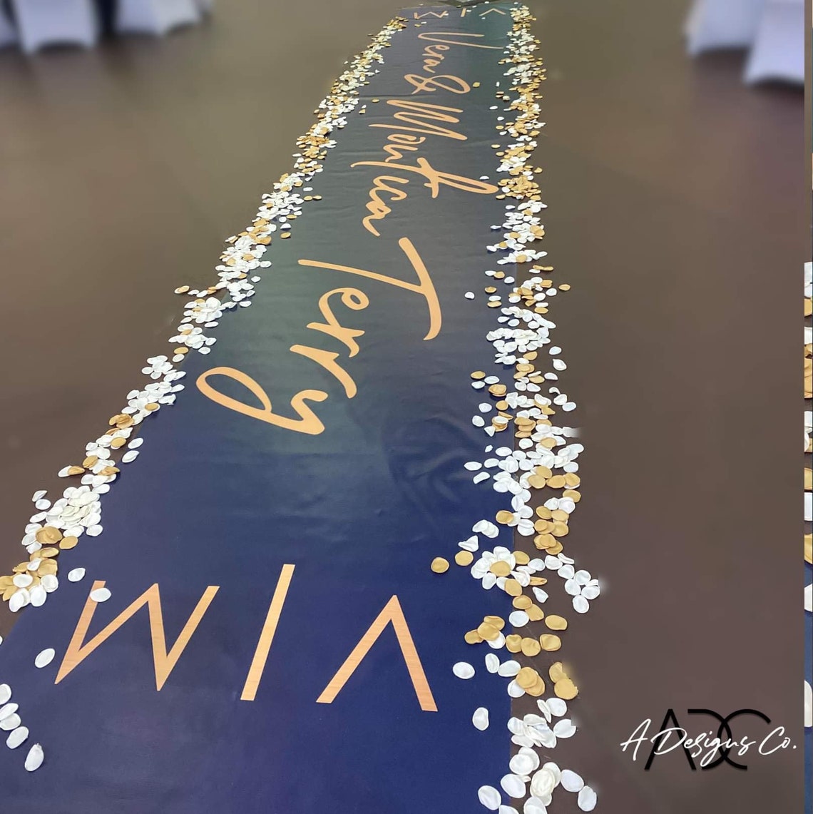 Custom Personalized Wedding Aisle Runner - Etsy