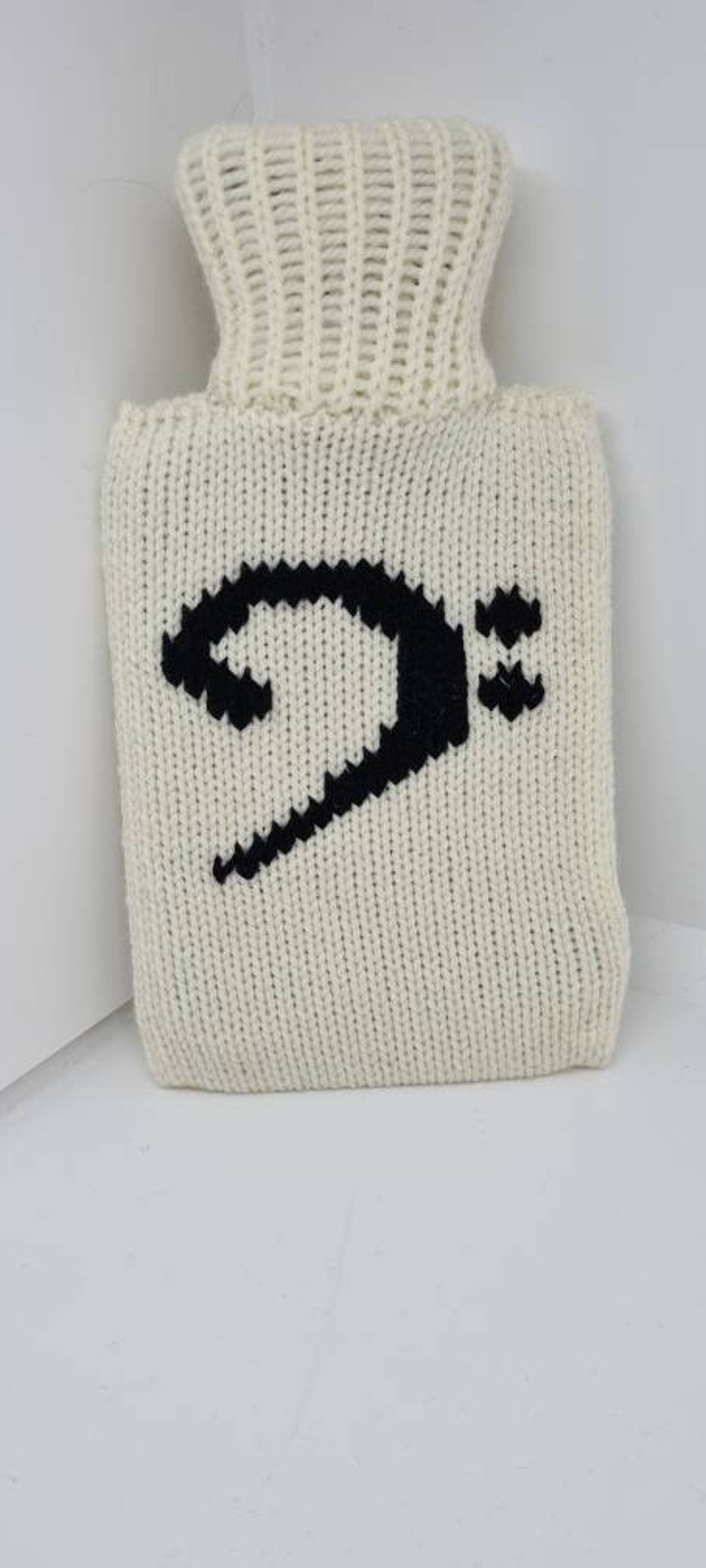 Bass Clef Hot Water Bottle, Musician Gift, Customisable, Can Be Made in ...