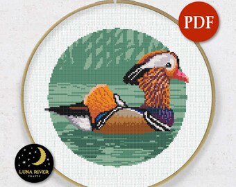 Duck Cross Stitch | Etsy