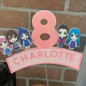 Itsfunneh and Krew Theme, Funneh and Krew Cake Topper Personalized - Etsy