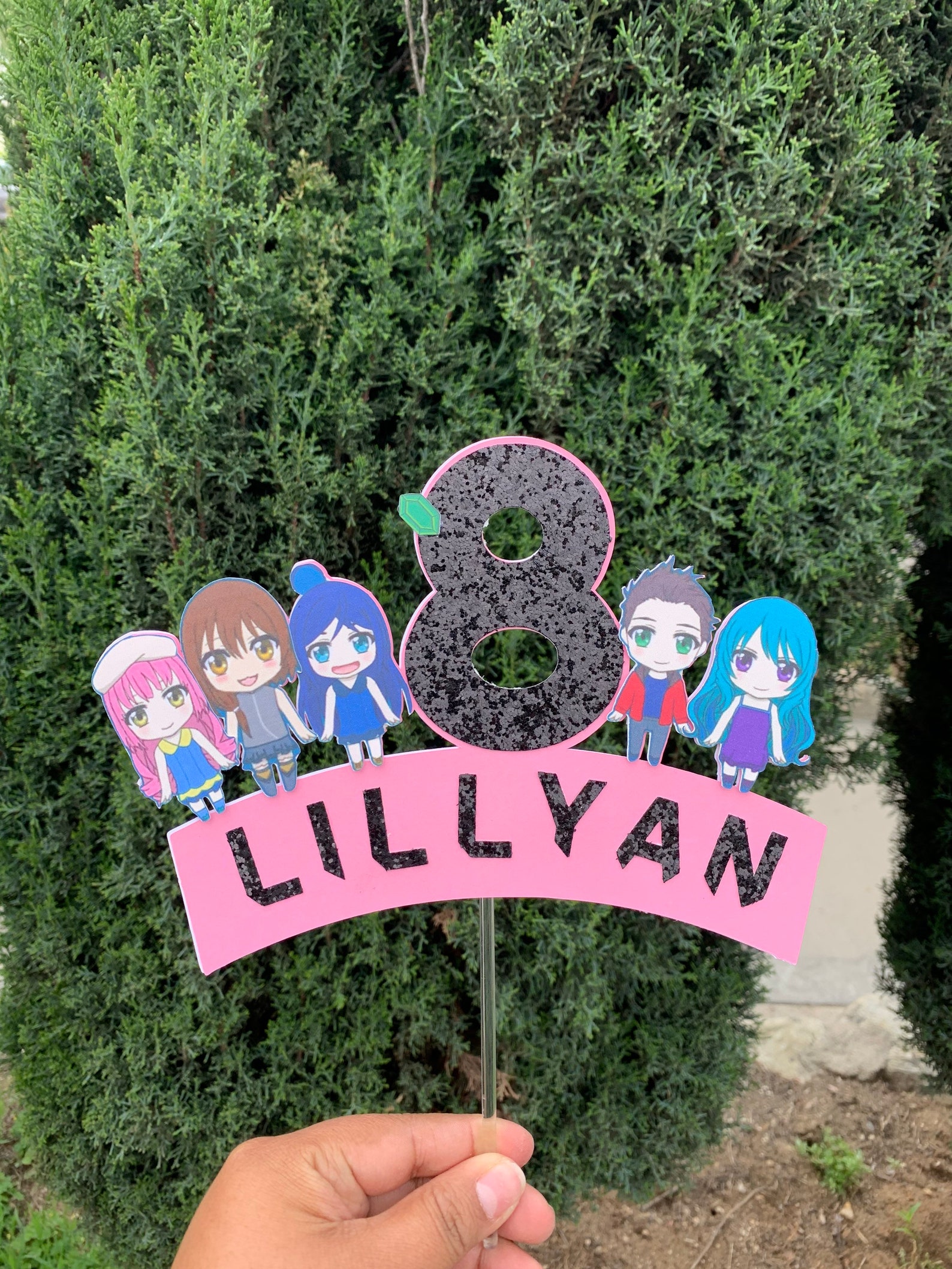 Itsfunneh and Krew Theme Funneh and Krew Cake Topper - Etsy