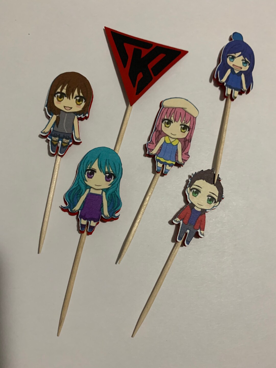 Itsfunneh and Krew Theme Cupcake Toppers for Birthdays - Etsy