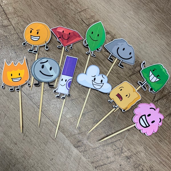 Bfdi Party Decorations - Etsy