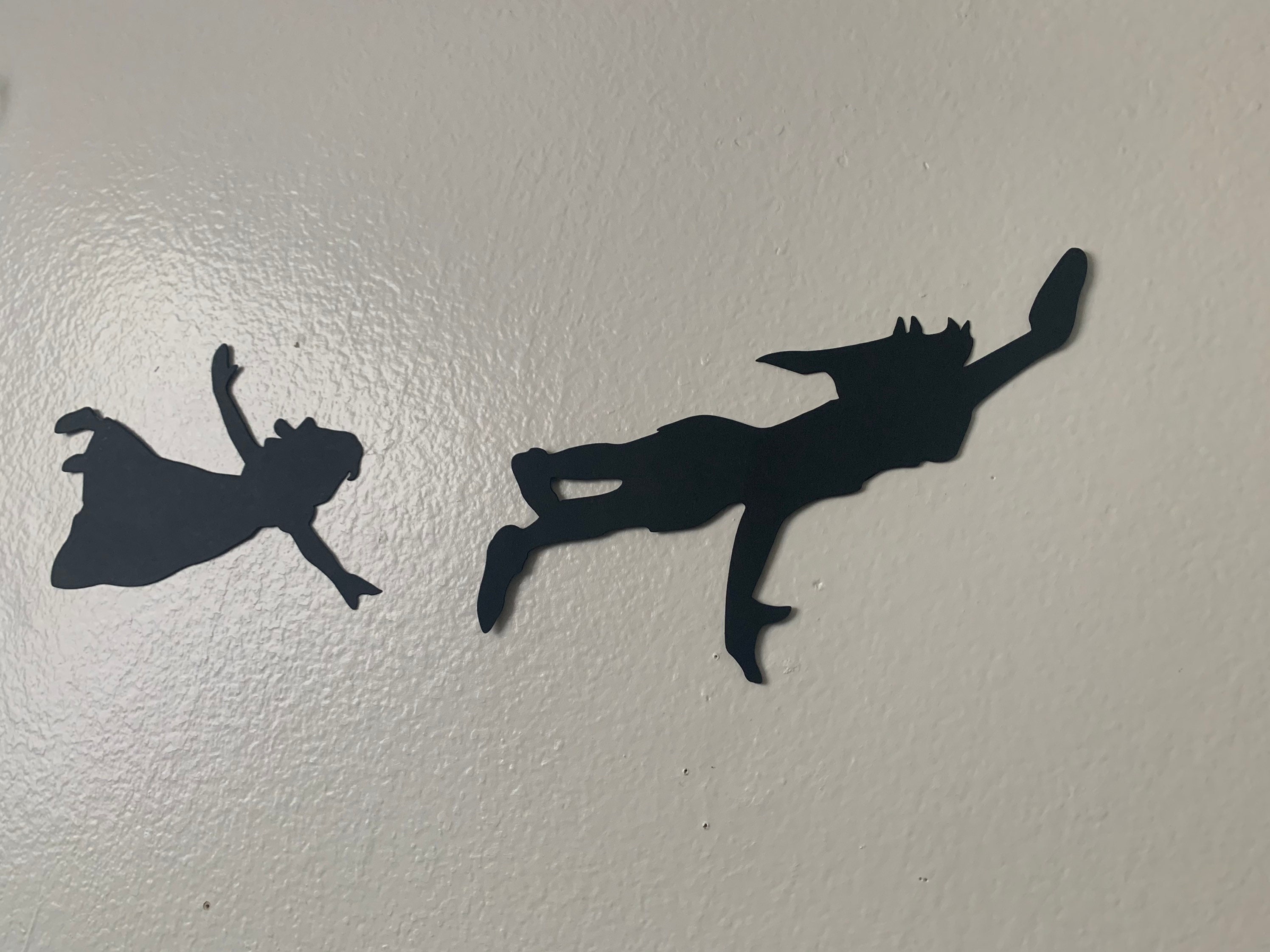 Peter Pan Flying Background