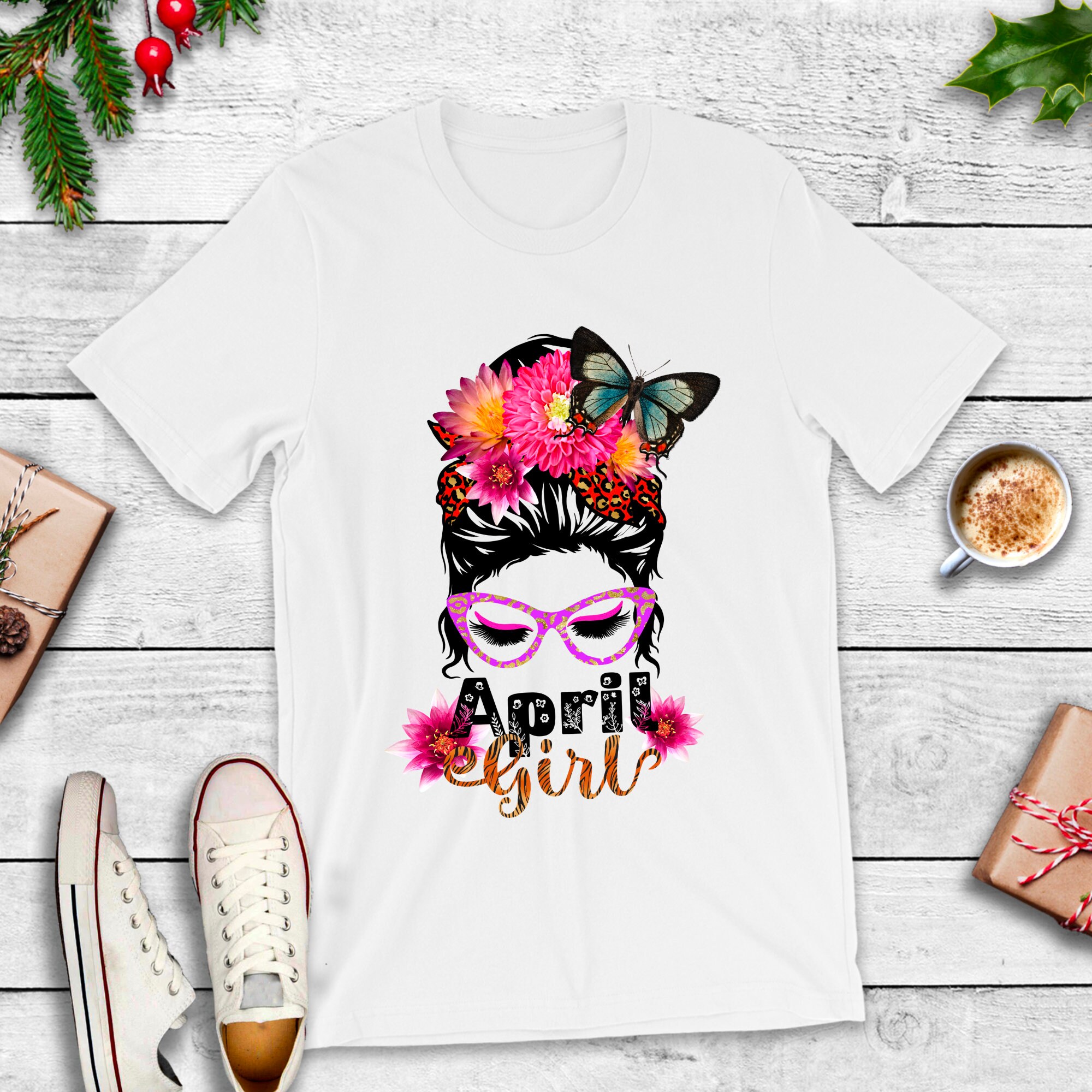 April Girl Design PNG, April Girl Birthday Gifts, April Girl Clipart ...