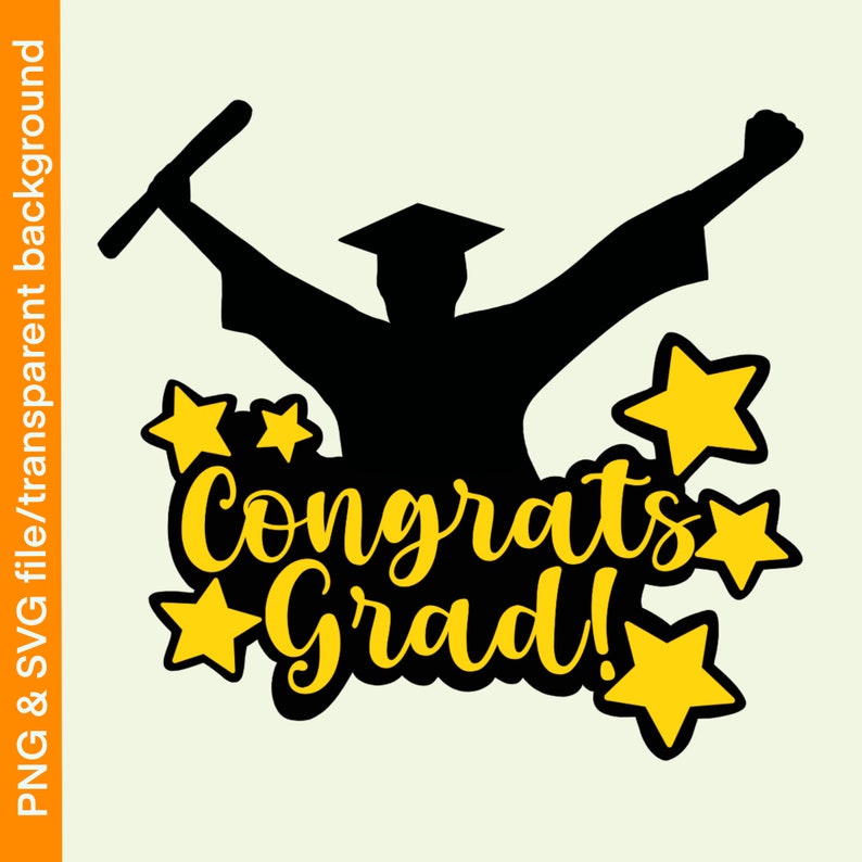 Graduation Png Clipart Graduation SVG Clipart Graduate - Etsy New Zealand