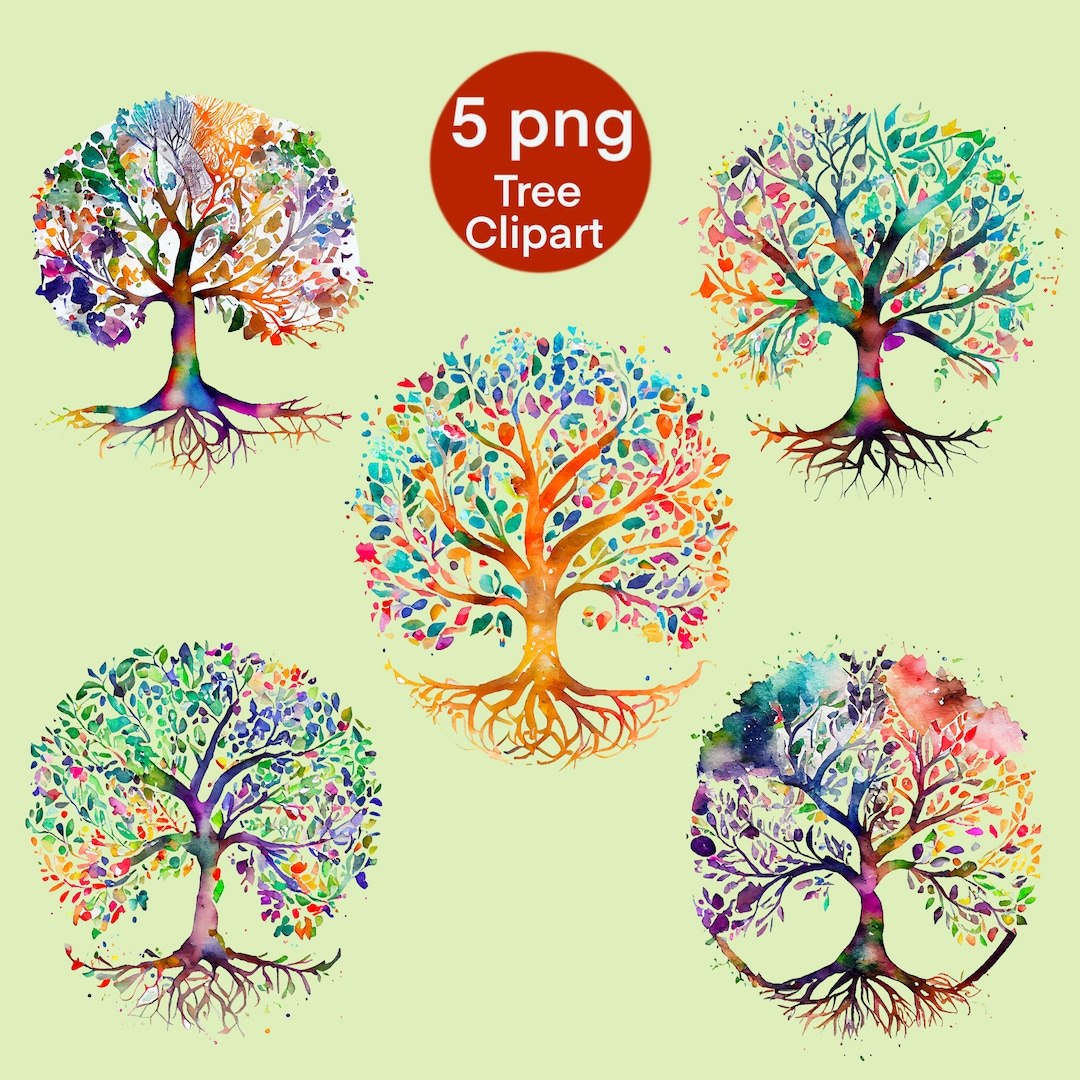 5 PNG Tree of Life Clipart, Tree Clipart Printable, Tree Design ...