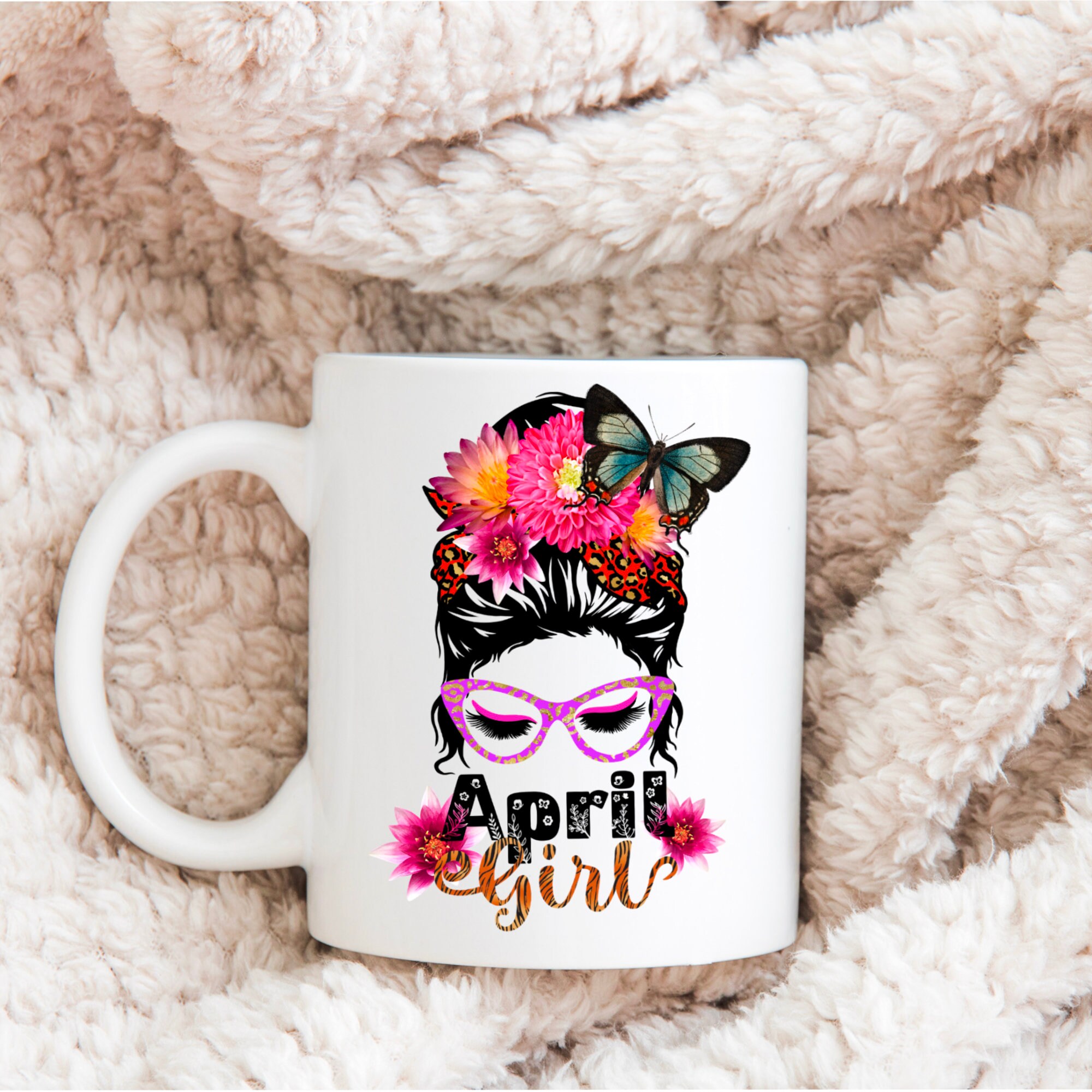 April Girl Design PNG, April Girl Birthday Gifts, April Girl Clipart ...