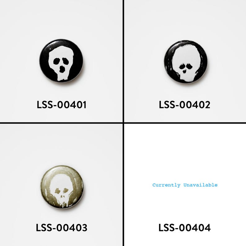 Memento Mori Skull Buttons - Stoic Button - Freemason Button - Skull ...