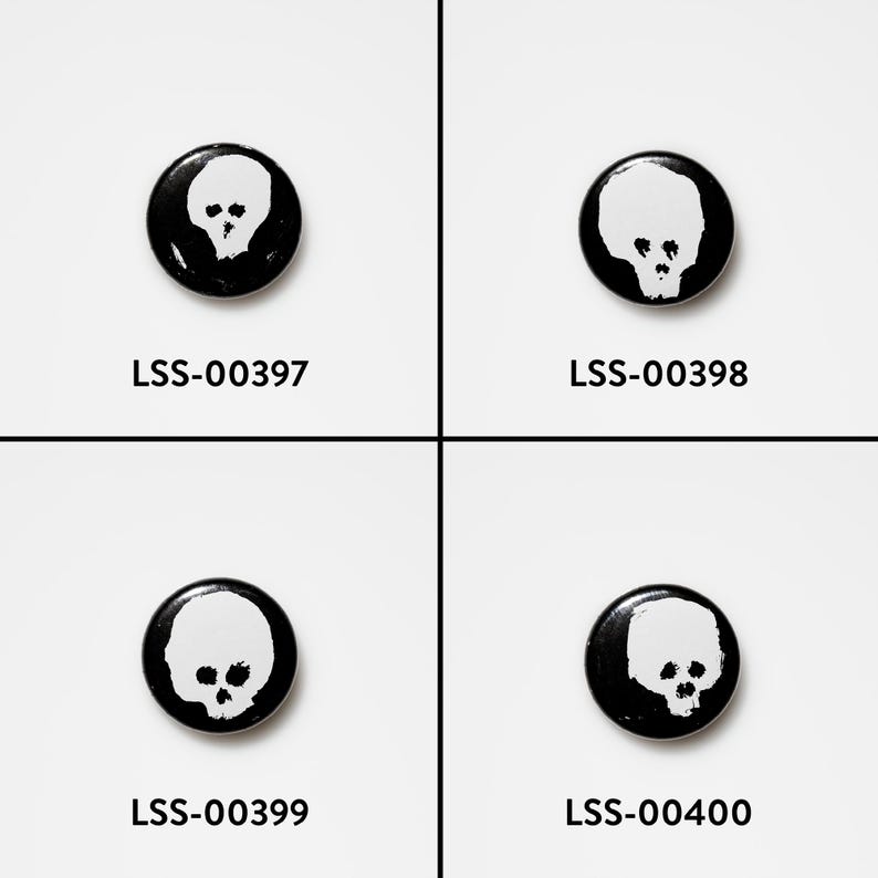 Memento Mori Skull Buttons - Stoic Button - Freemason Button - Skull ...