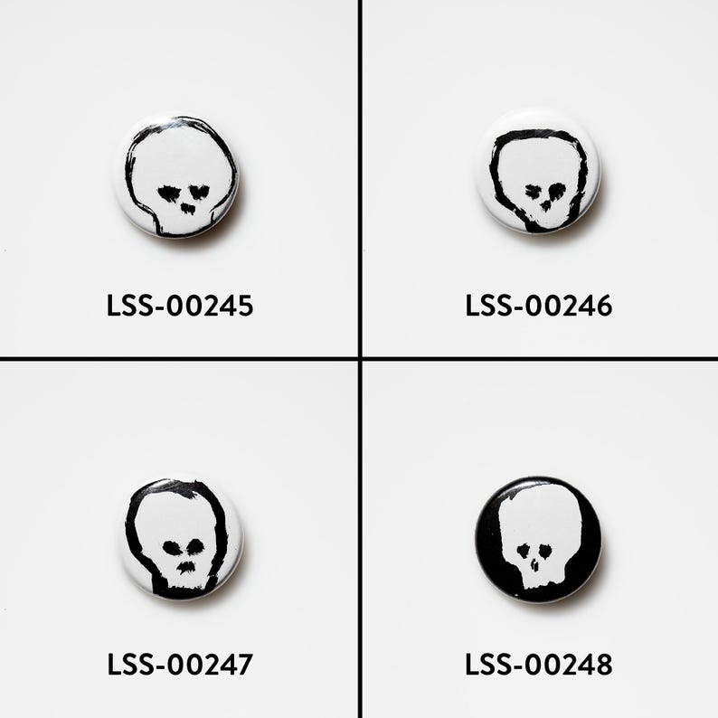Memento Mori Skull Buttons - Stoic Button - Freemason Button - Skull ...
