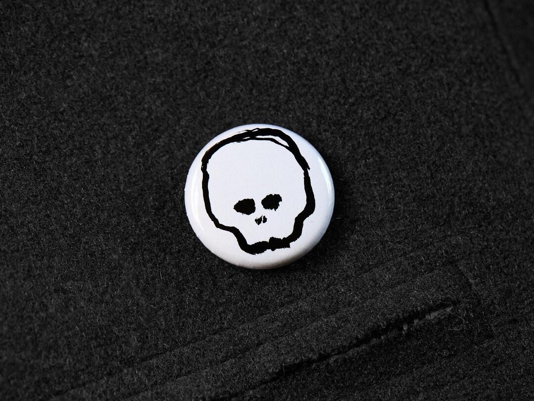 Memento Mori Skull Buttons - Stoic Button - Freemason Button - Skull ...