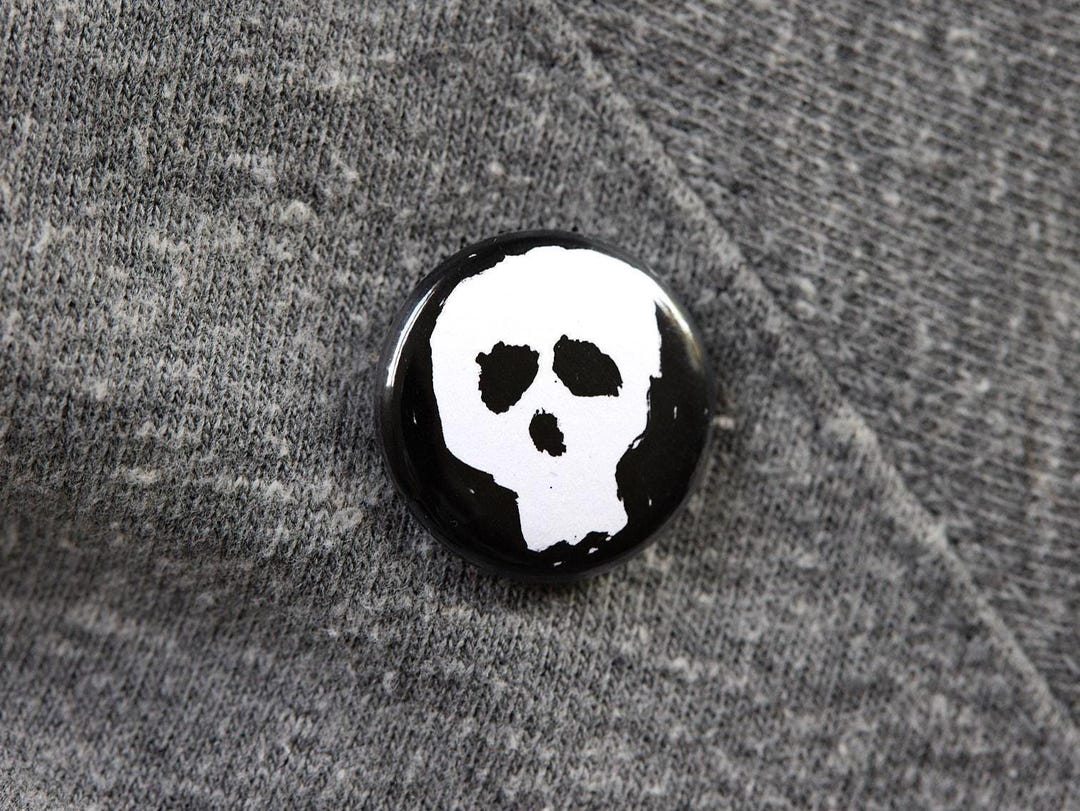 Memento Mori Skull Buttons - Stoic Button - Freemason Button - Skull ...