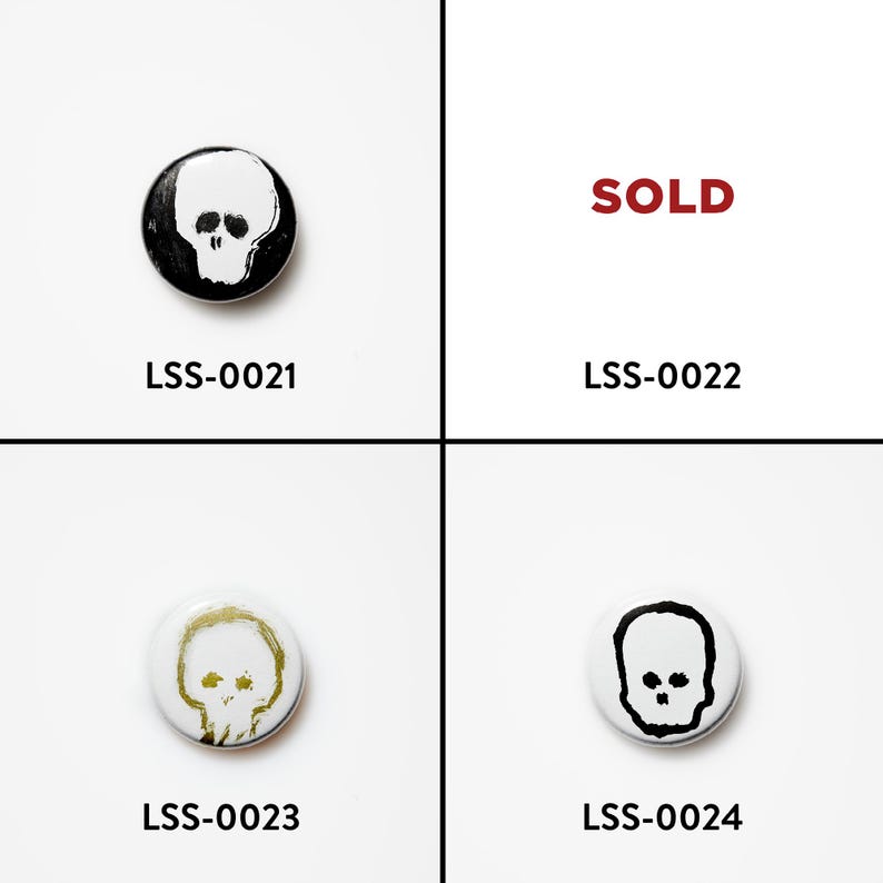 Memento Mori Skull Buttons - Stoic Button - Freemason Button - Skull ...