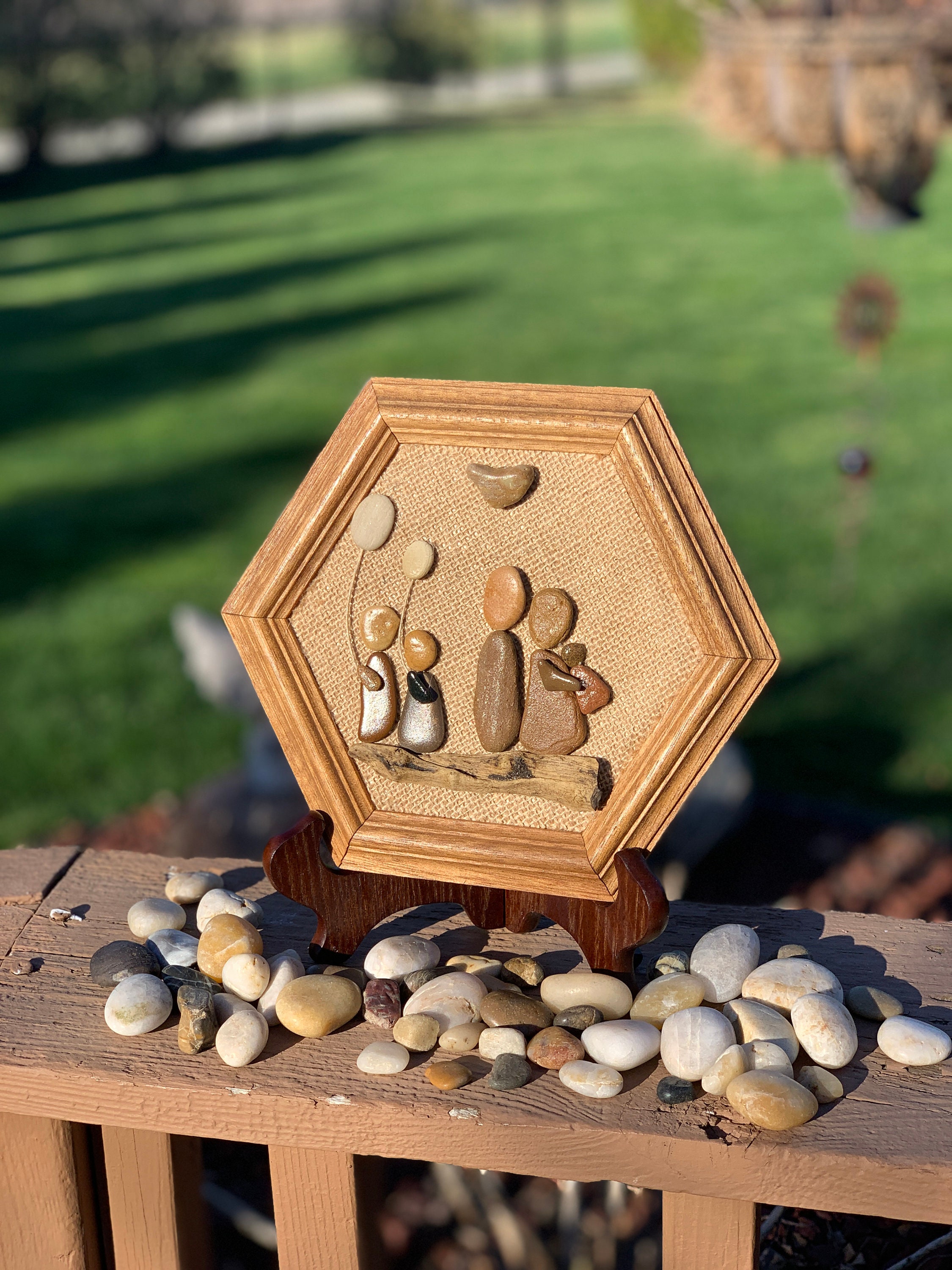 Pebble Art - Pebble Art Family, Pebble Art Picture, Beach Glass, Rock ...