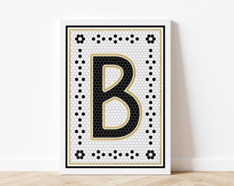 Mosaic Letter Art - Etsy