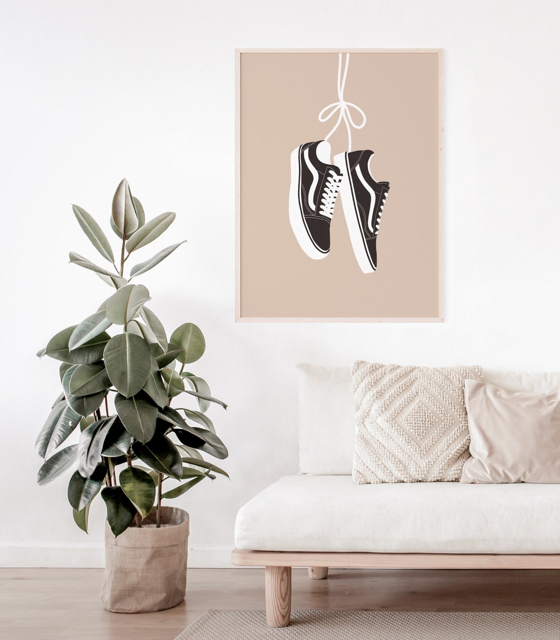 Vans Sneaker Art Print Vans Poster Shoe Lover Wall Art - Etsy