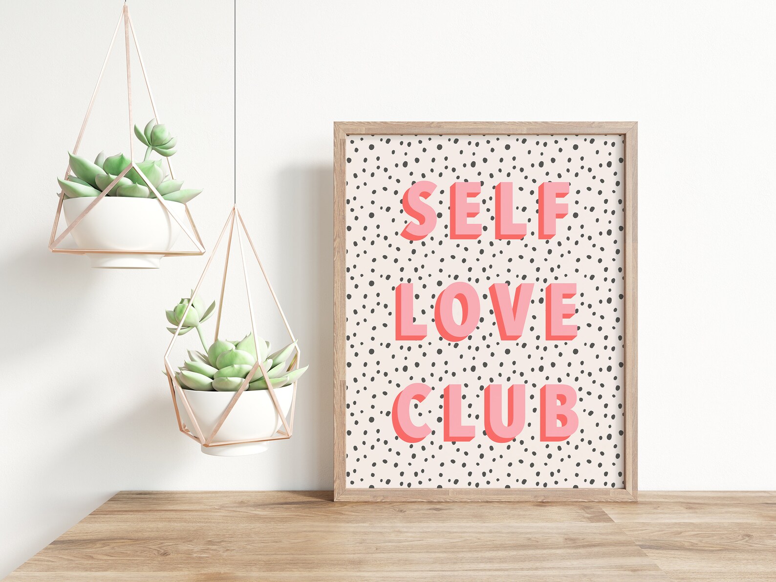 Self Love Club Art Print Mental Health Wall Art Self Love | Etsy