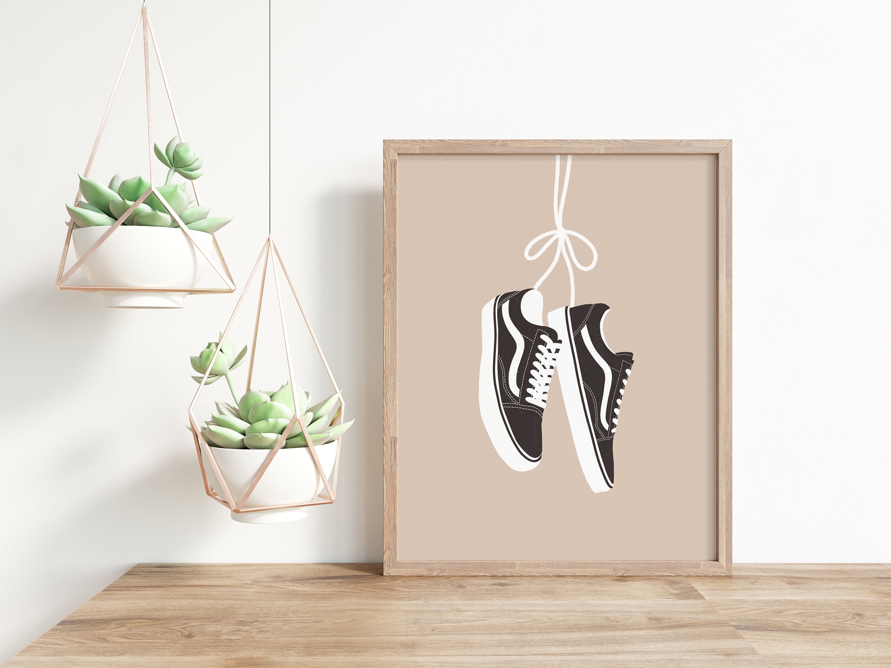 Vans Sneaker Art Print Vans Poster Shoe Lover Wall Art - Etsy