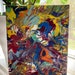 Abstract Jackson Pollock Inspired Acrylic Painting: Colorful Mini Wall ...