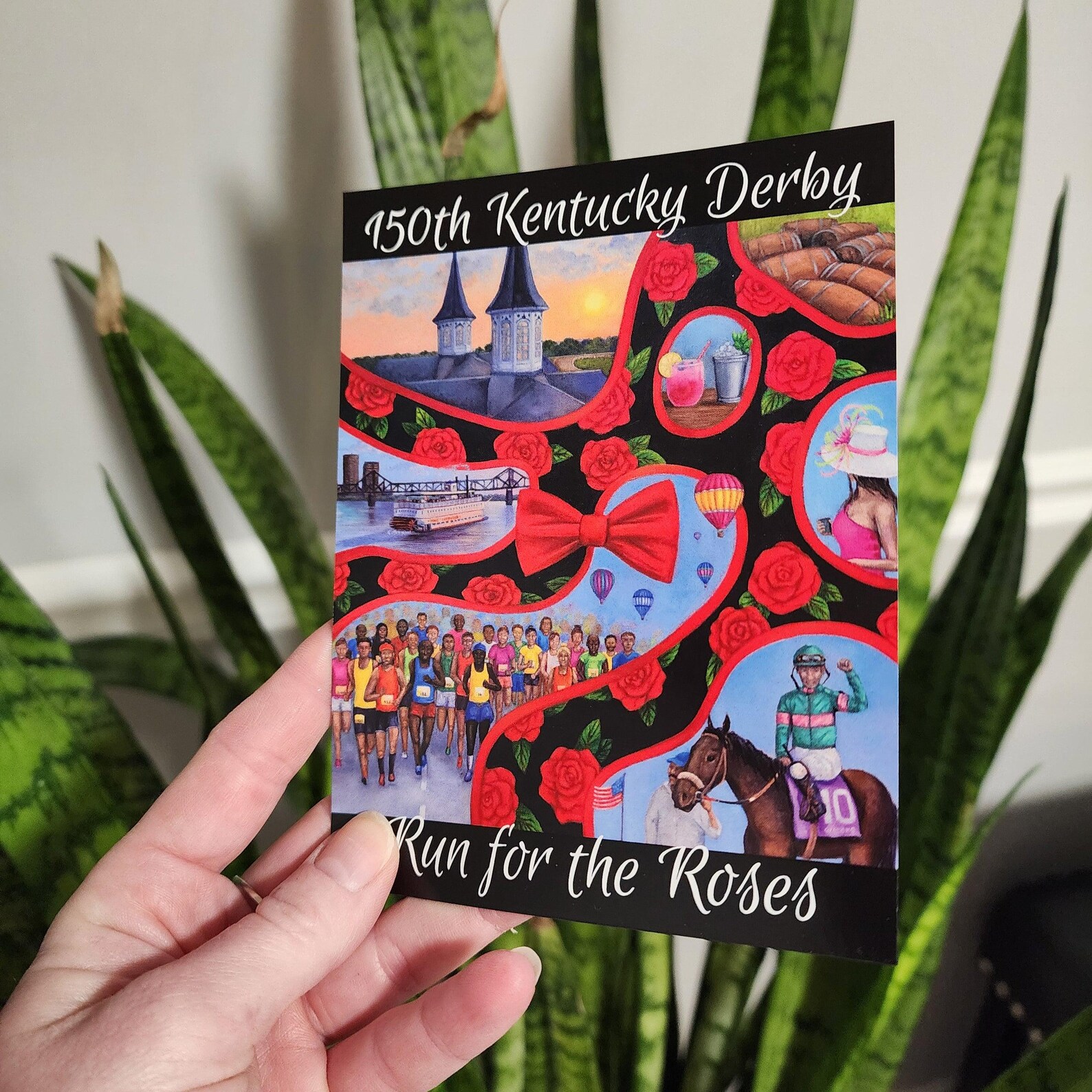 Magnet - "the 150th Anniversary of the Kentucky Derby" - Etsy