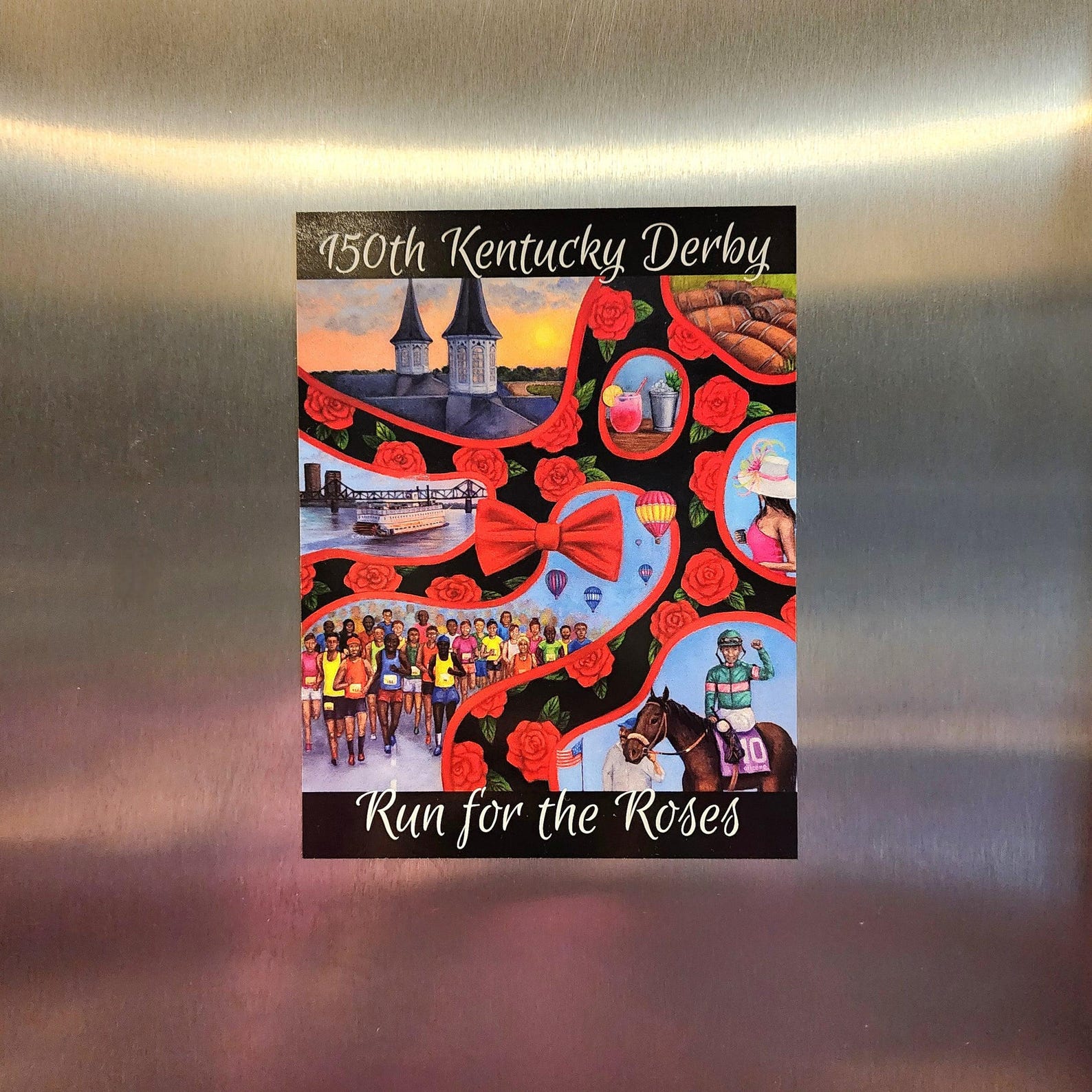 Magnet - "the 150th Anniversary of the Kentucky Derby" - Etsy