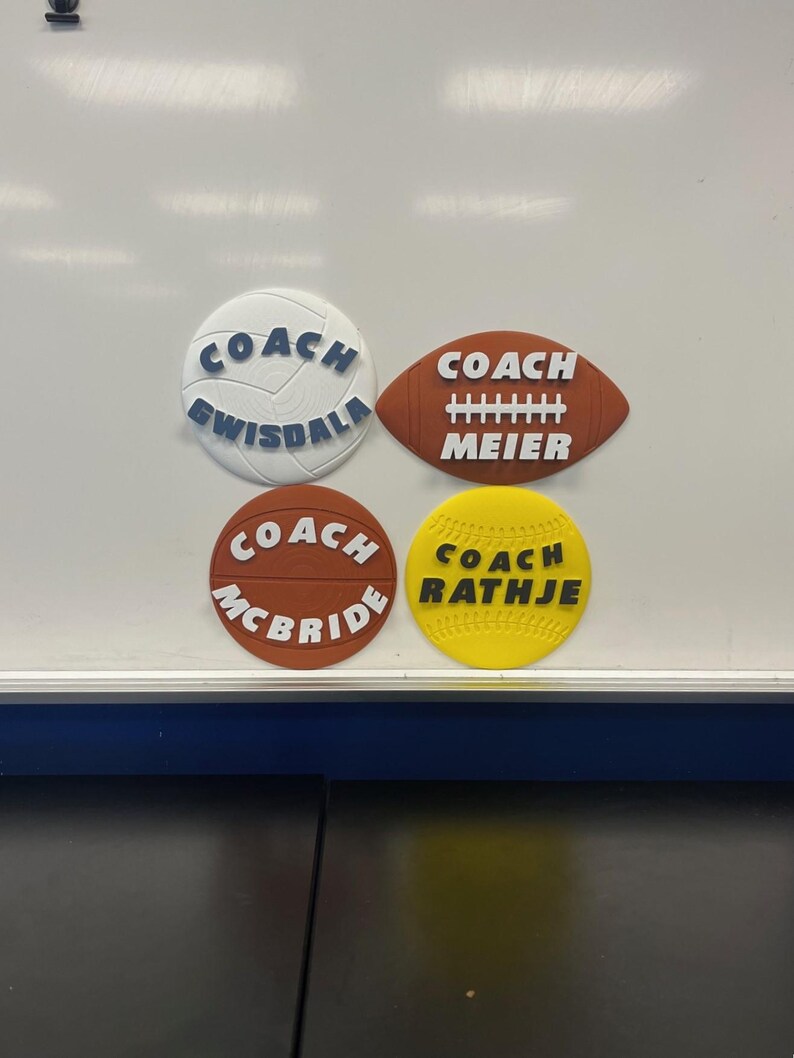 Coach Plaques Custom - Etsy