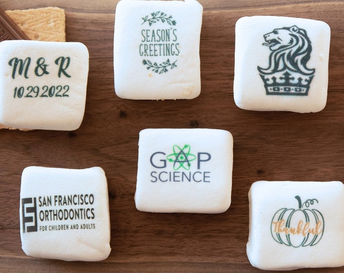 Personalized Marshmallows - Etsy