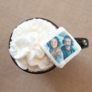 Custom Photo Marshmallows, Edible Ink Wedding Favors, Logo Treats - Etsy