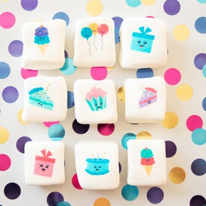 Custom Photo Marshmallows, Edible Ink Wedding Favors, Logo Treats - Etsy