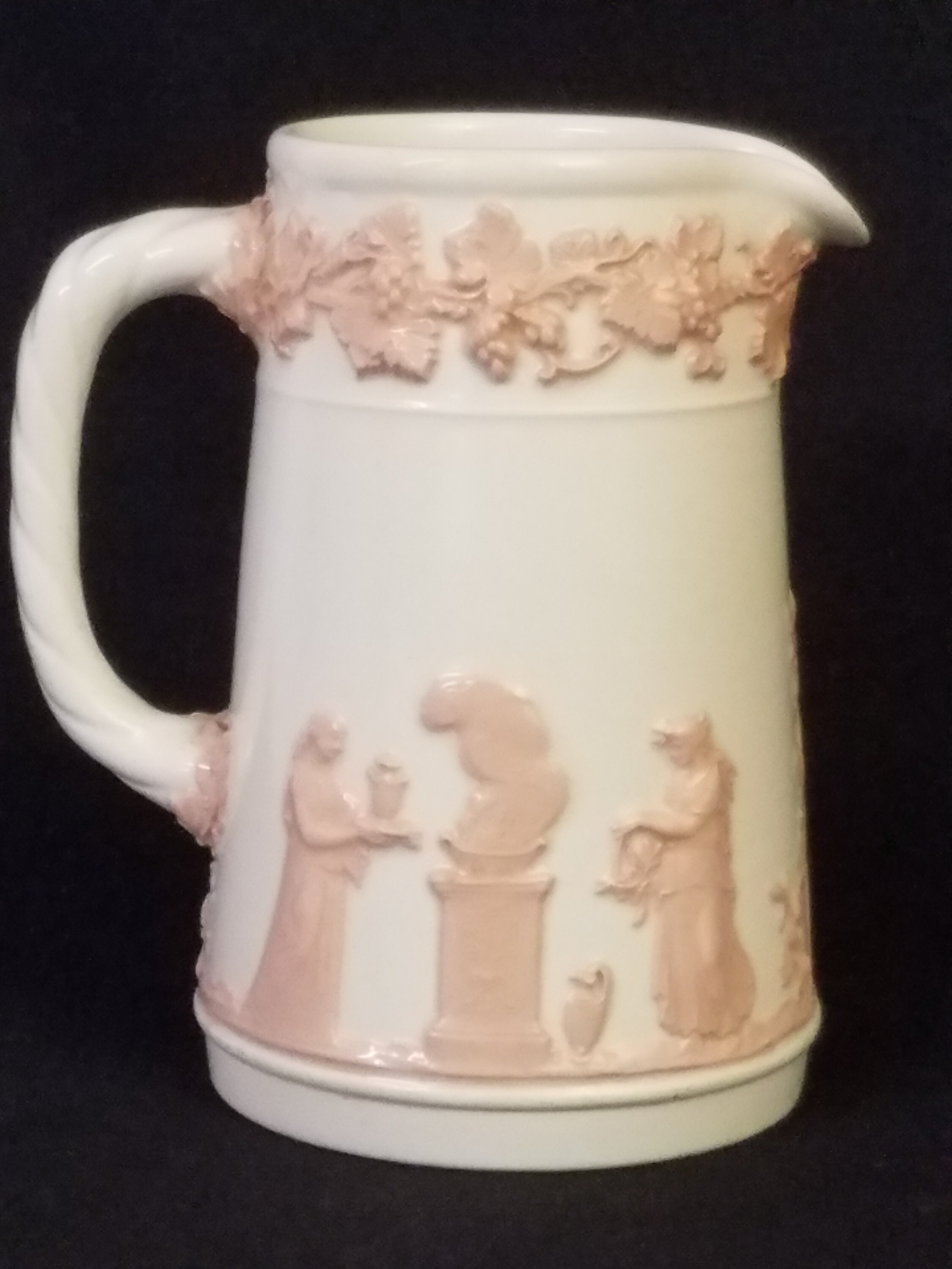 Wedgwood Pink Queensware Miniature Pitcher Sacrifice Pattern - Etsy