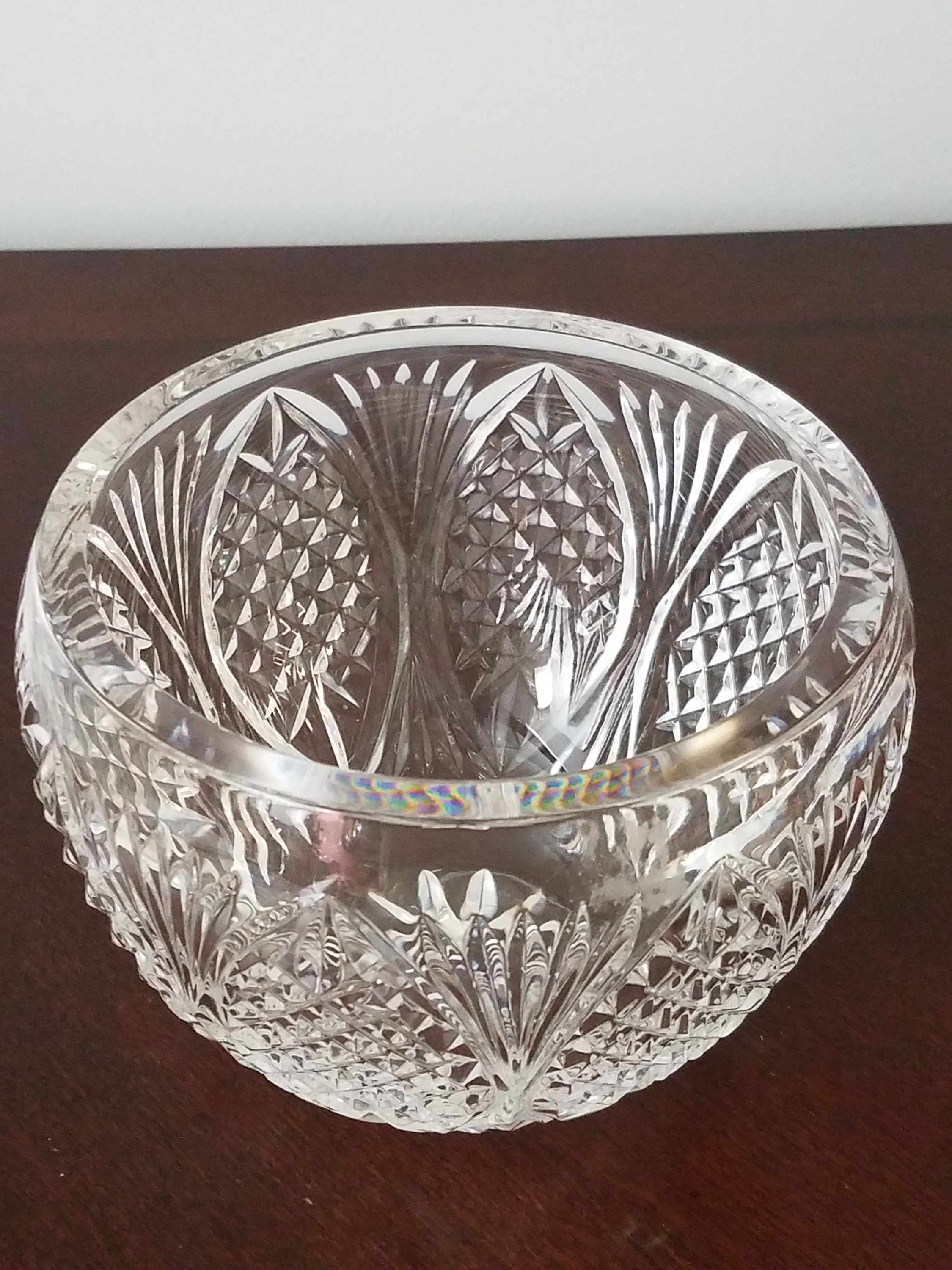 Waterford Bowl With Lovely Pattern, Intricate and Balanced - Etsy